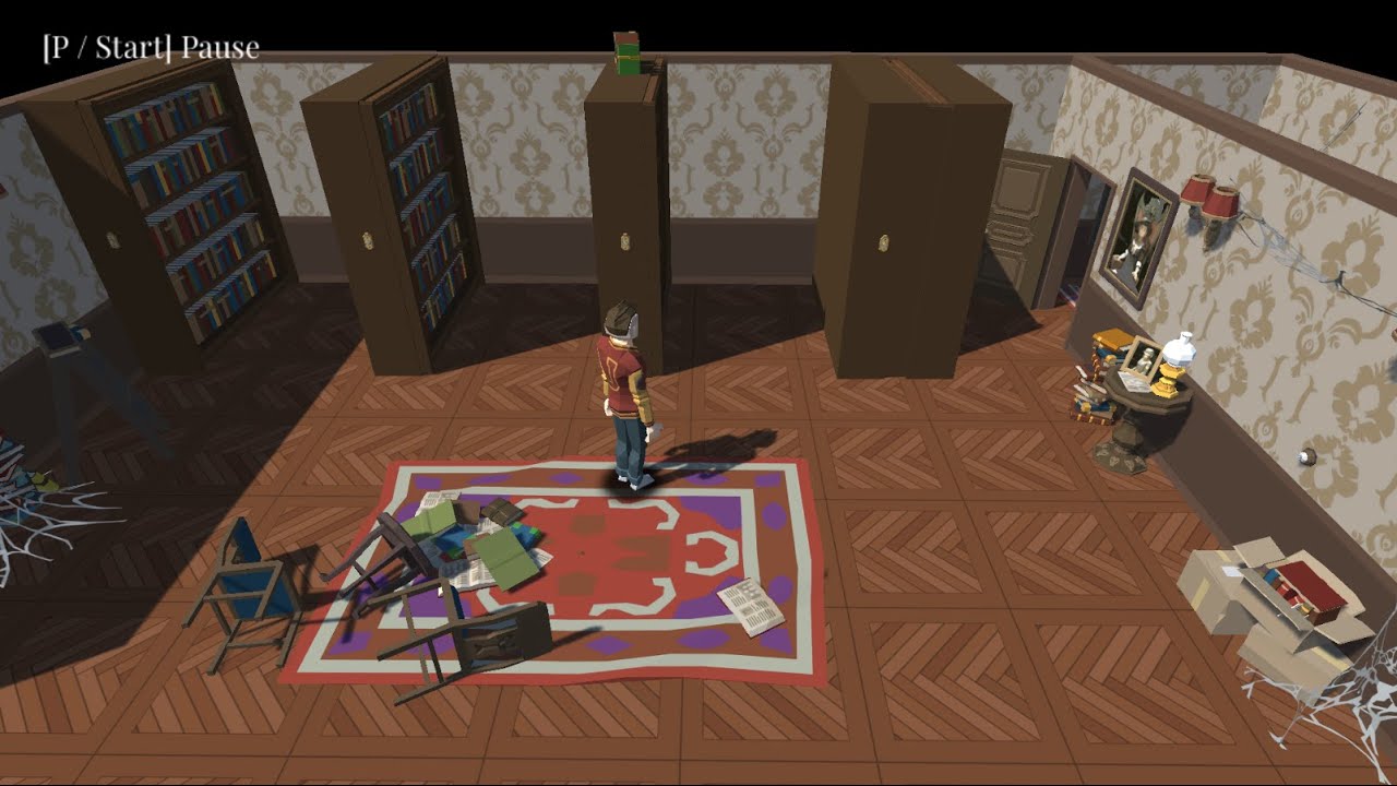 Unity 3d : Resident Evil Book Shelf Puzzle : Scene Creation Retro ...