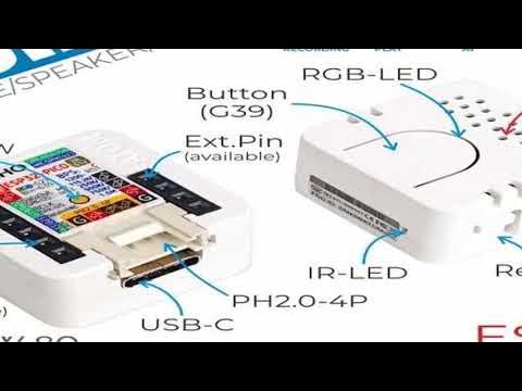 M5Stack Official ATOM Echo Smart Speaker Development Kit - YouTube