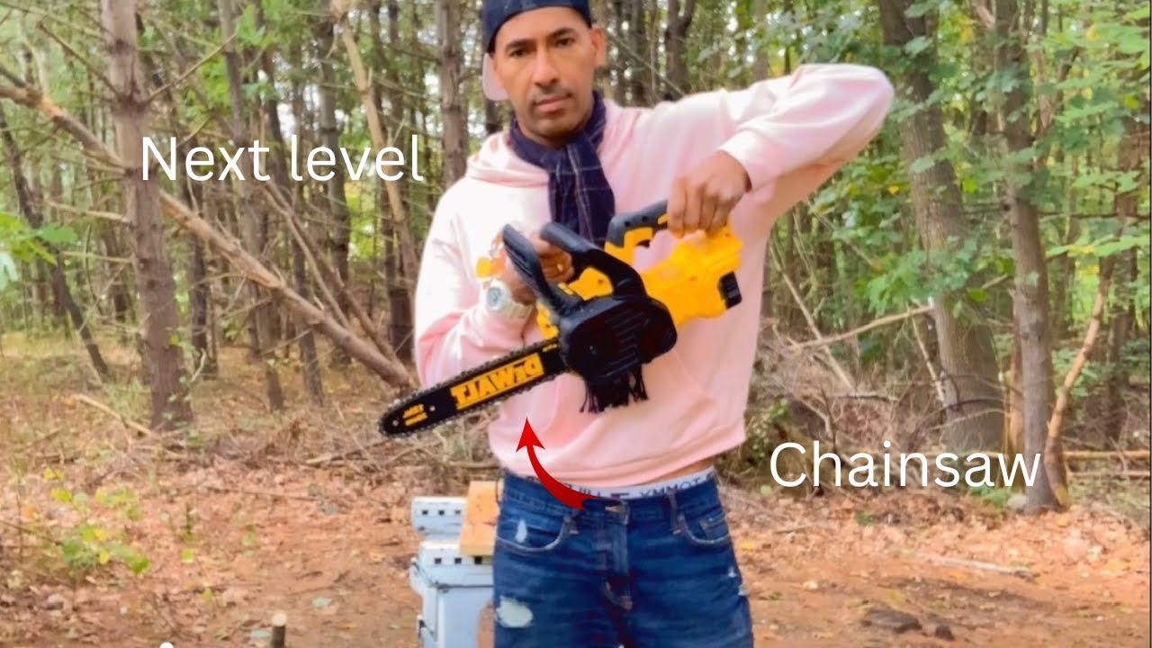 Next Level Small Chainsaw! - YouTube