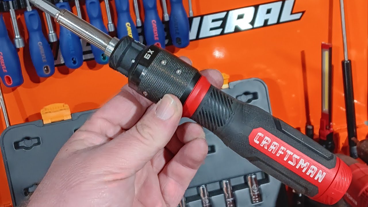 Craftsman Dual Action ratcheting screwdriver - YouTube