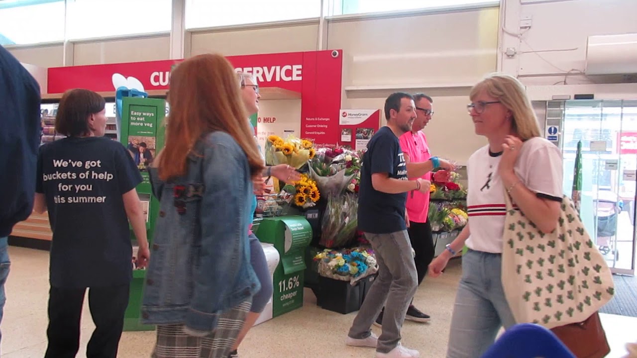 Oakham Tesco Dance Beats Saturday 20th July 2019 Video 2 Cha, Cha Slide ...