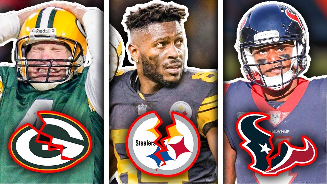 Every NFL Team’s Ugliest Player Breakup Ever - YouTube