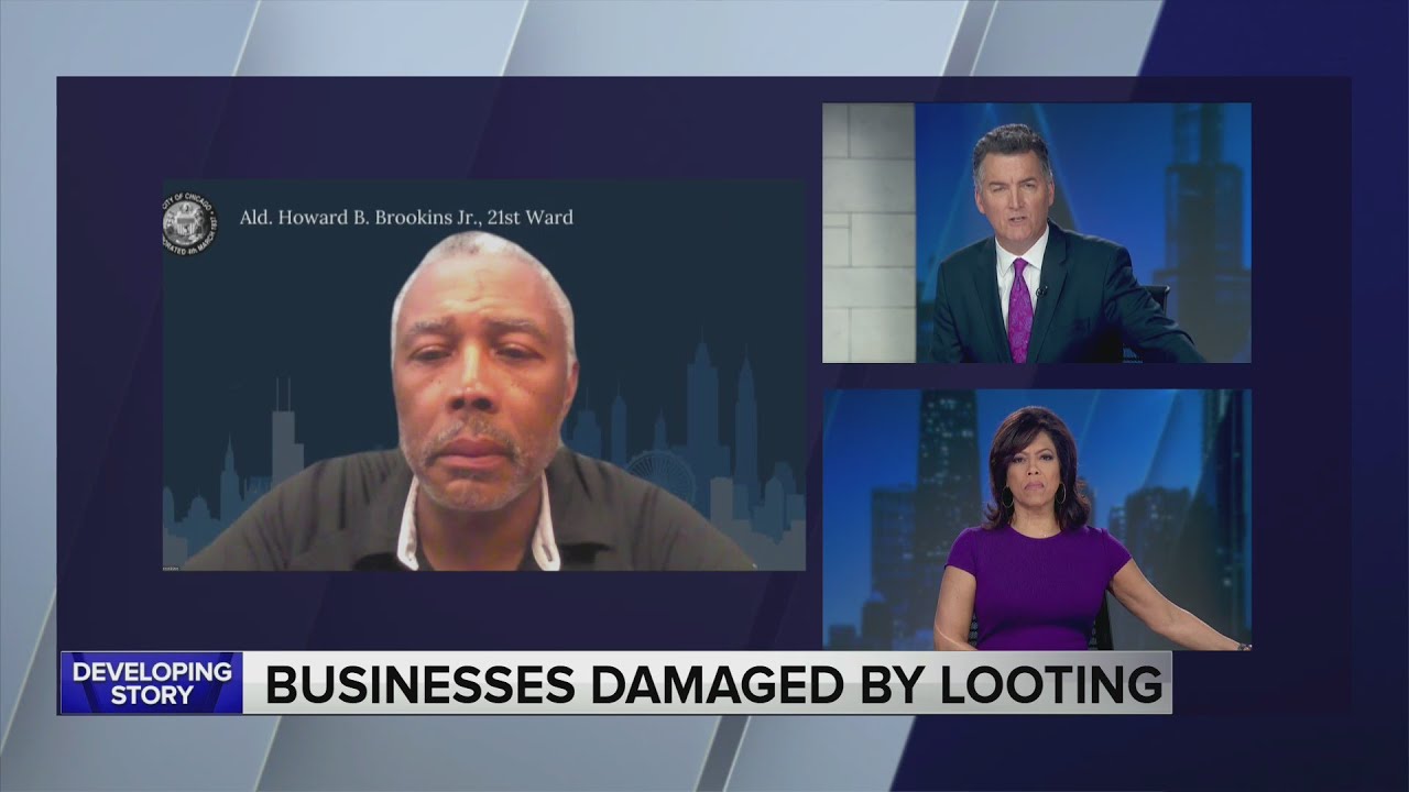 Ald. Howard Brookins discusses state of 21st Ward after protests - YouTube