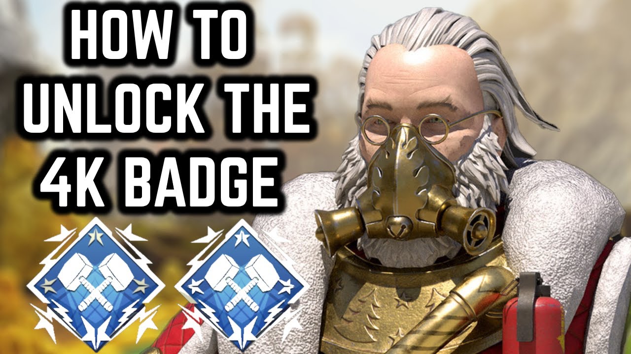 HOW TO UNLOCK 4K BADGE WITH CAUSTIC (Apex Legends Season 7) - YouTube