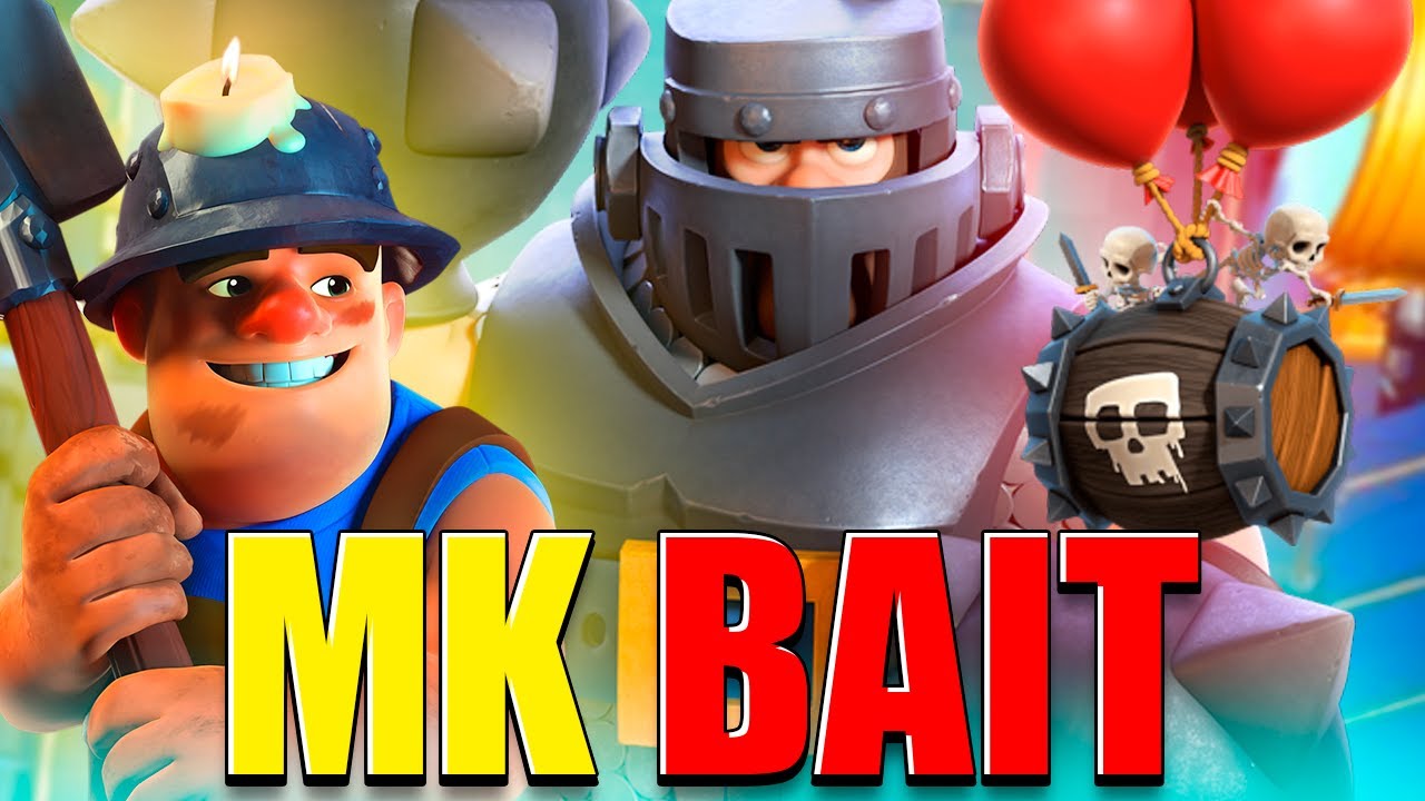 ¿CÓMO HAY QUE USAR EL MK BAIT? CLASH ROYALE - KANARIOOO - YouTube