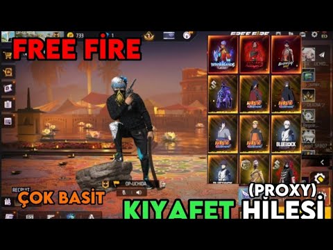 FF KIYAFET+SİLAH HİLESİ (proxy server) #freefire 