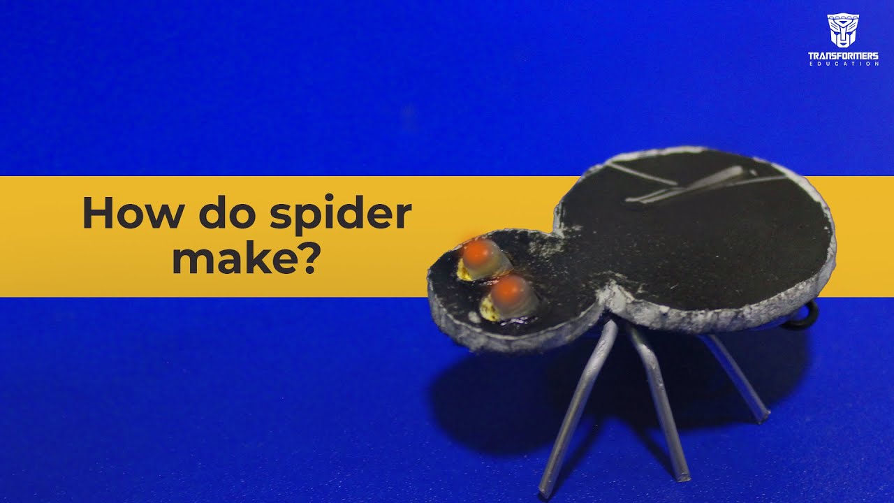 How to make a spider robot | Делаем робота-паука| O'rgimchak robot ...