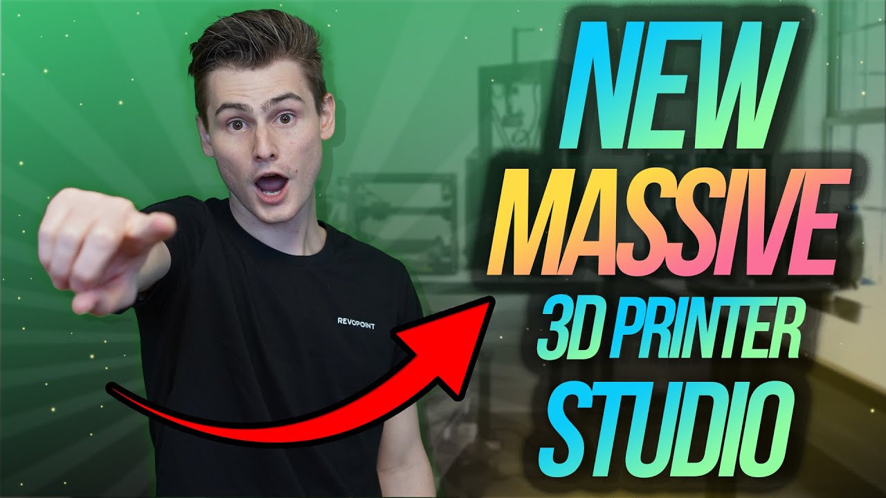 My New 30+ 3D Printer Studio! - YouTube