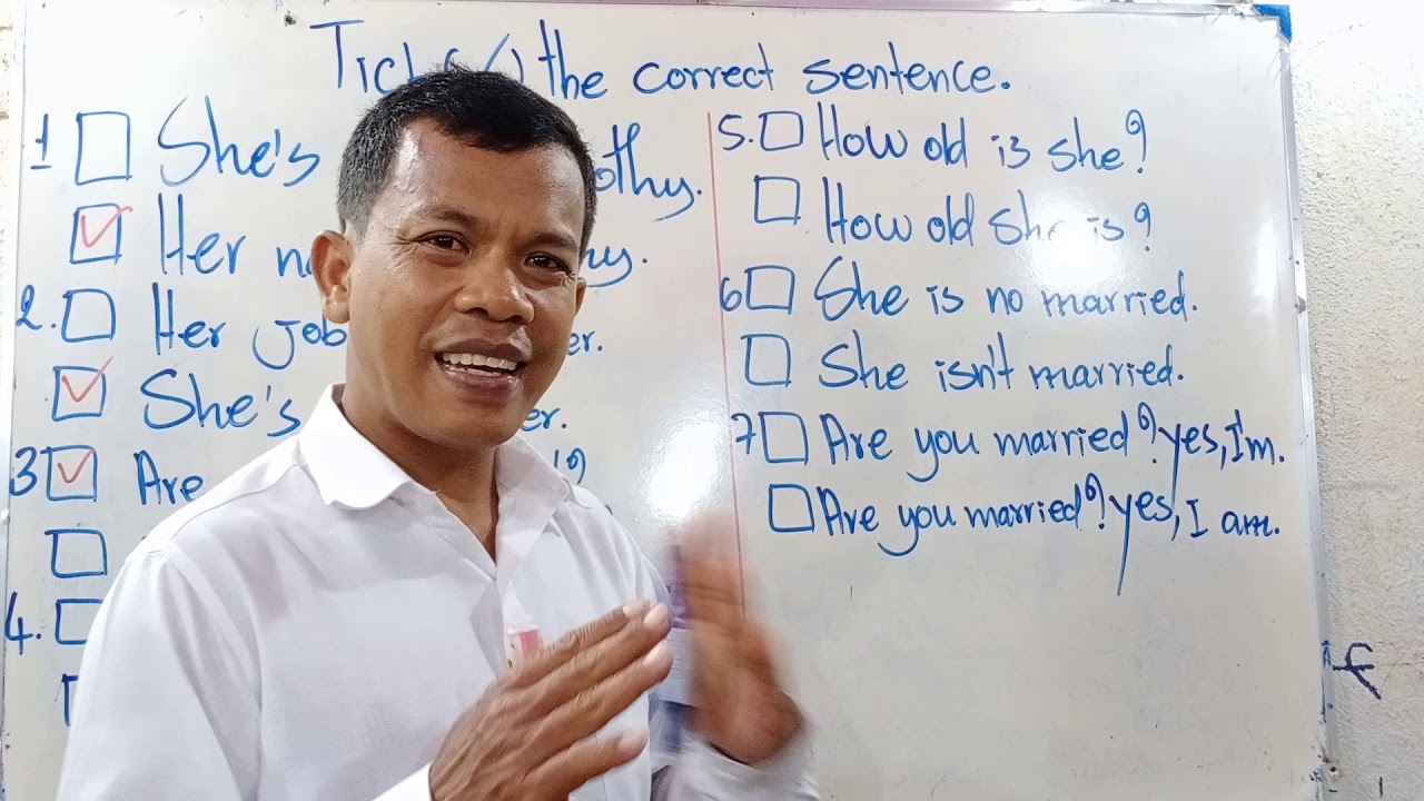 Tick The Correct Sentence YouTube tick-the-correct-sentence-youtube