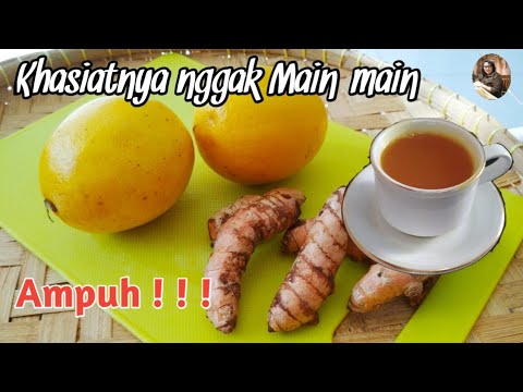 MANFAAT KUNYIT DAN LEMON UNTUK KESEHATAN - YouTube