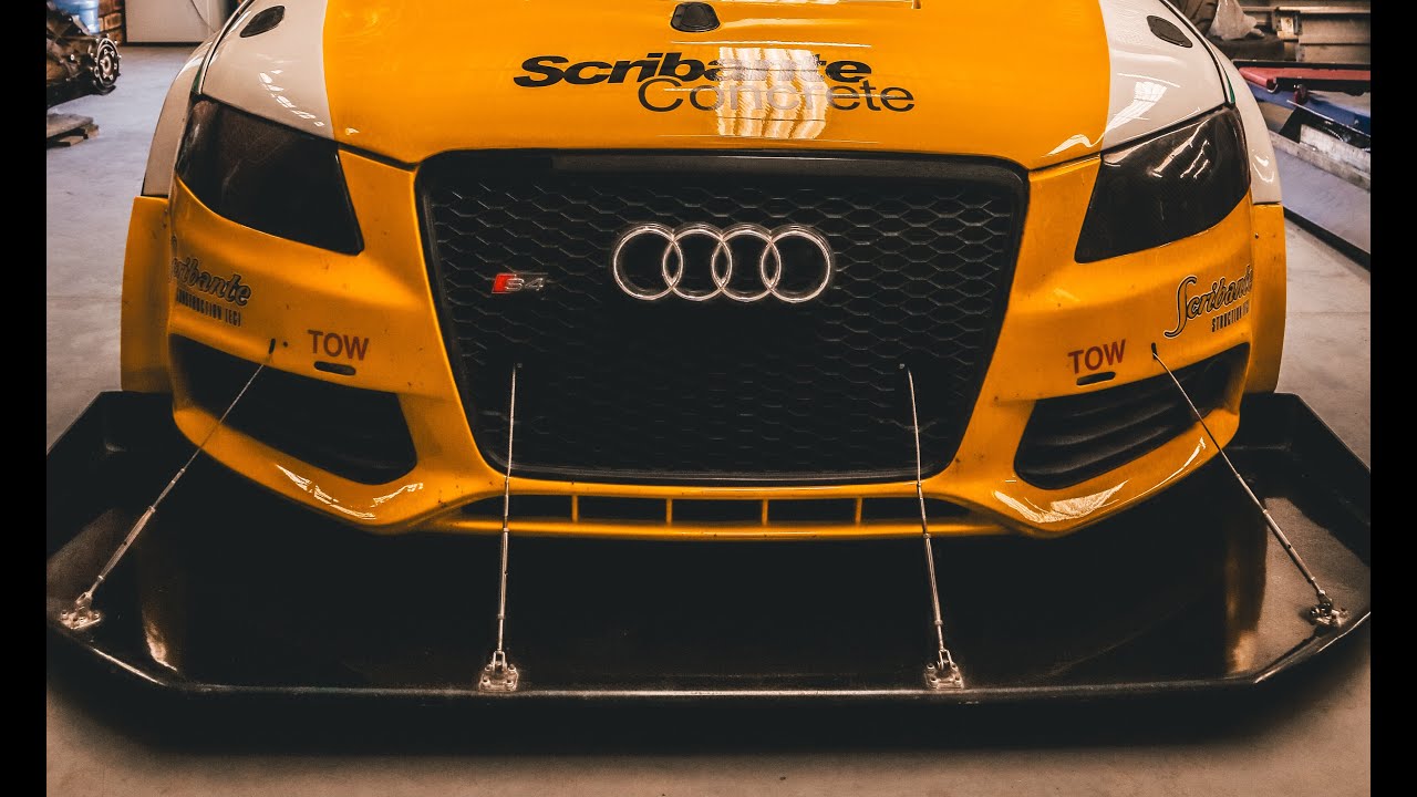 Track testing our modified Audi S4 Race Car | Extreme weight reduction ...
