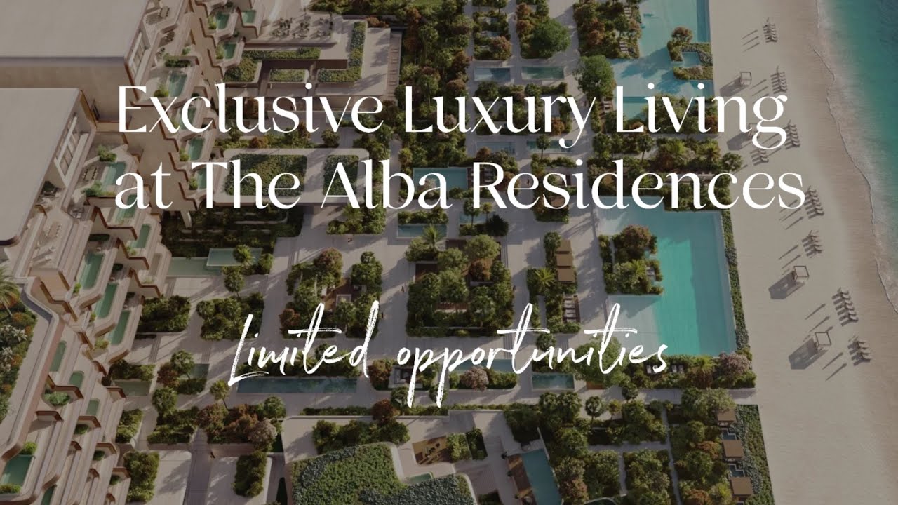 Exclusive Luxury Living at The Alba Residences – Dubaï - Starting from ...
