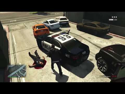 GTA 5: Franklin Taunting Cops!