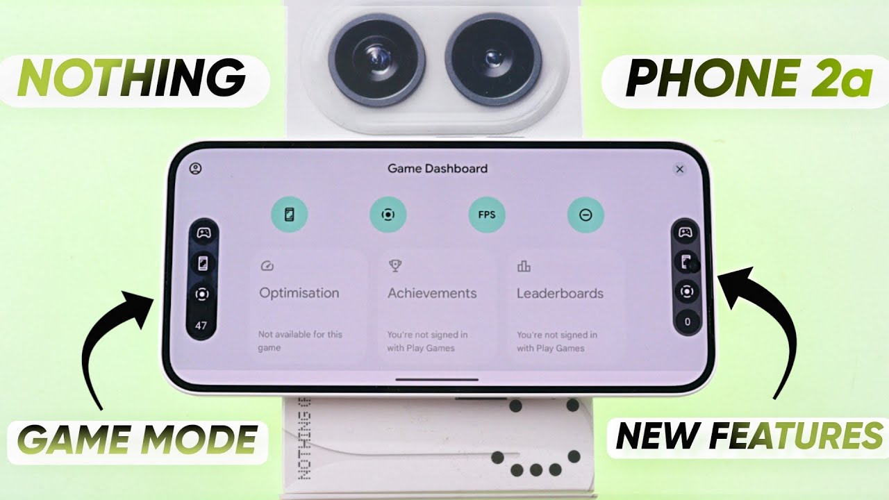 Nothing Phone 2a Game Mode |New Gaming Features 🎮| - YouTube