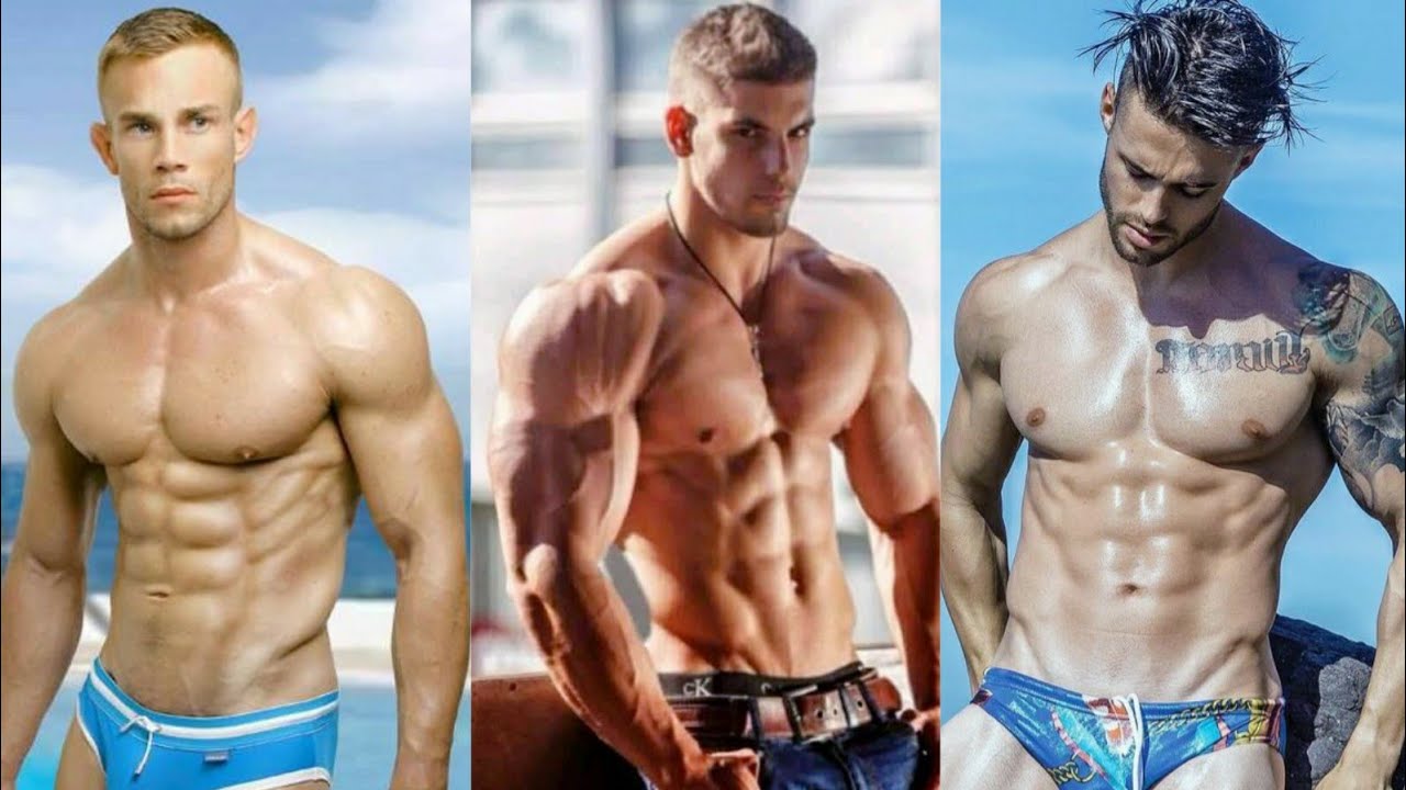 Shirtless Gorgeous Look Muscle Guy Sexy Muscle Model Picture 2021