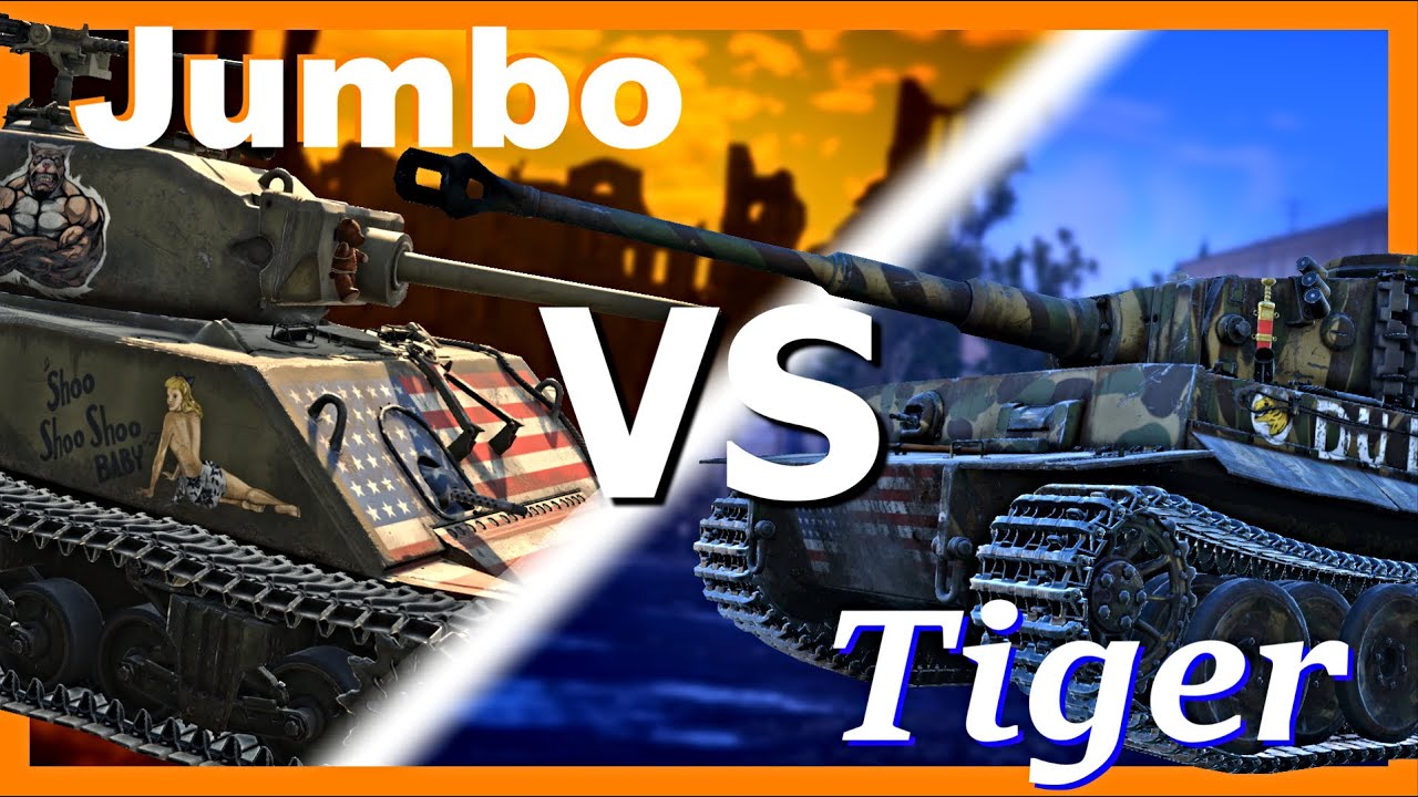 The Jumbo VS The Tiger H1 | A Fair Fight? - YouTube
