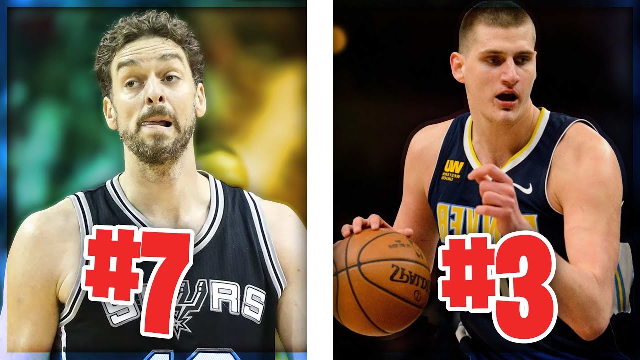 10 of The Best NBA Centers of ALL TIME! - YouTube