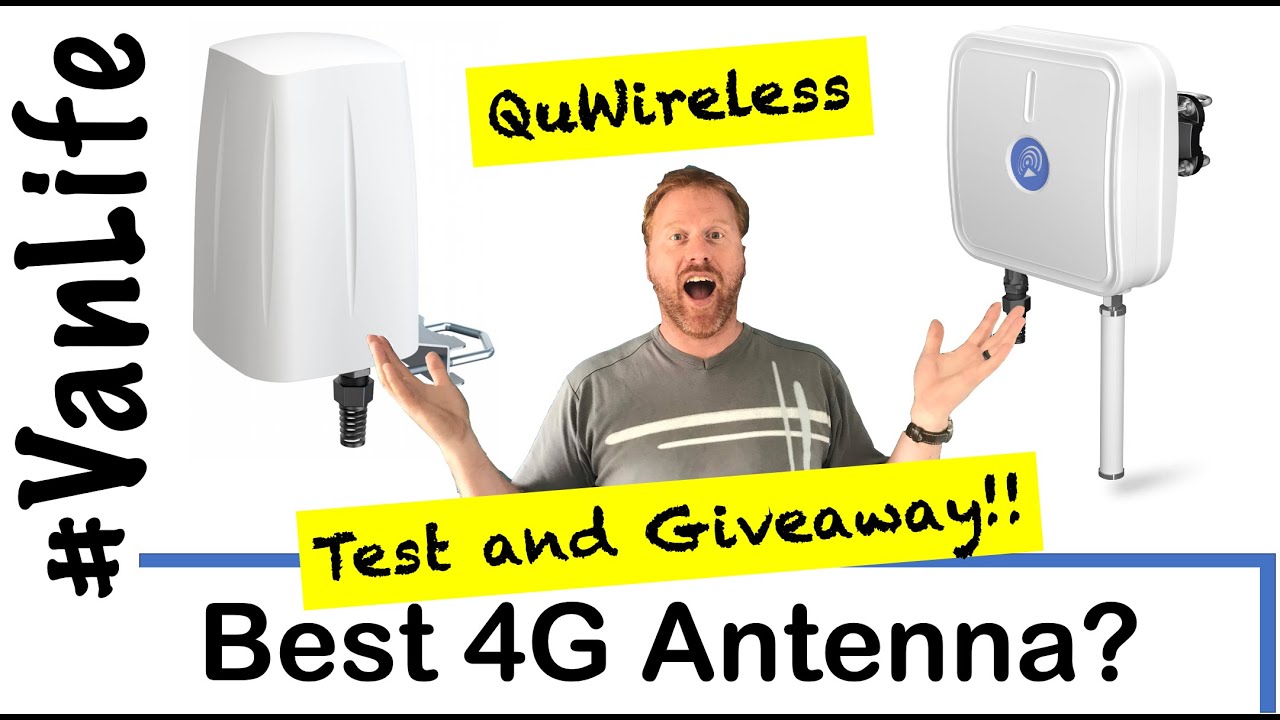 Best Antenna solution for 4G? - QuWireless QuSpot and QuMax. - YouTube