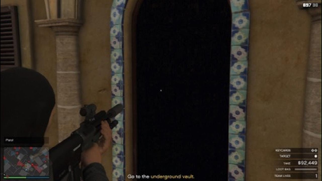 How to get the perico pistol in cayo perico heist (golden gun) - YouTube