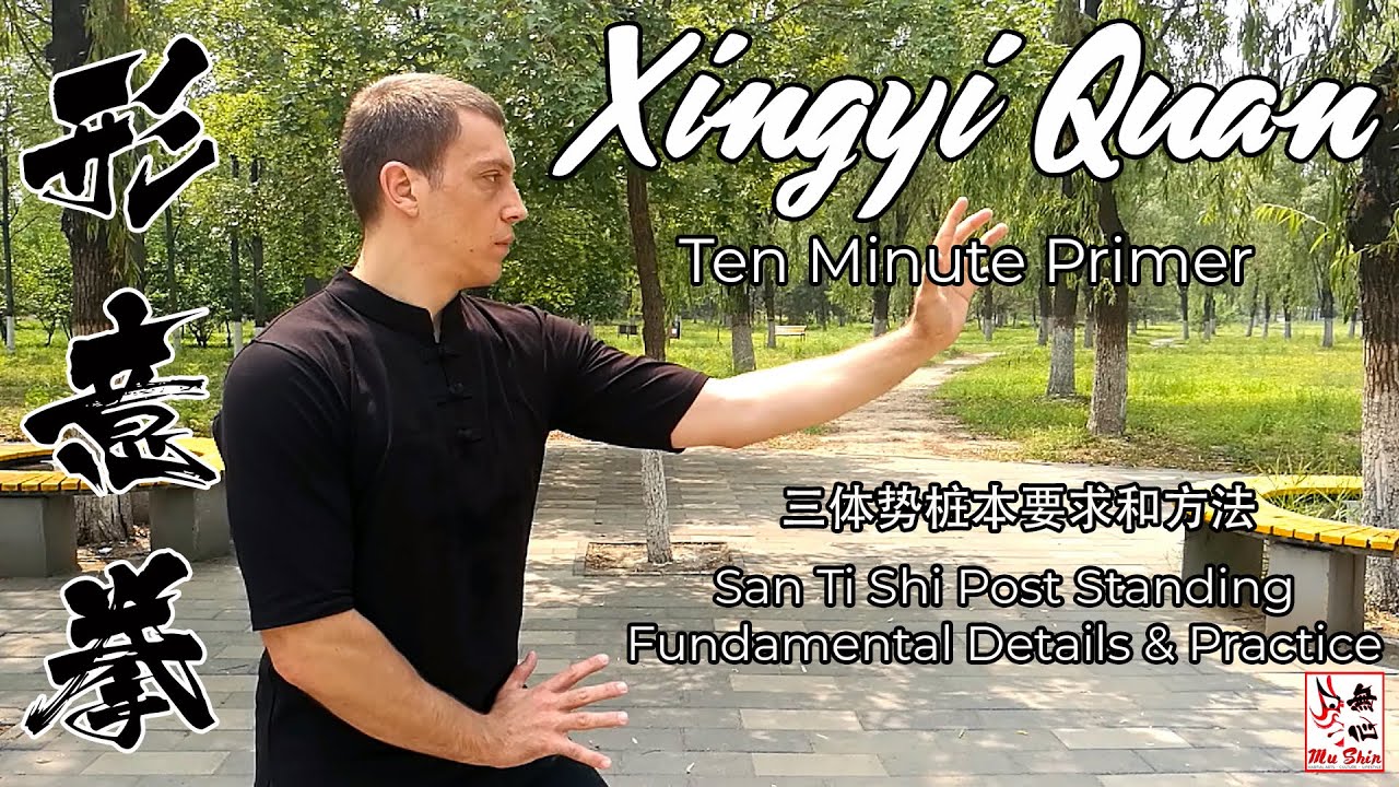 Xingyi Quan Ten Minute Primer - San Ti Shi Post Standing - YouTube