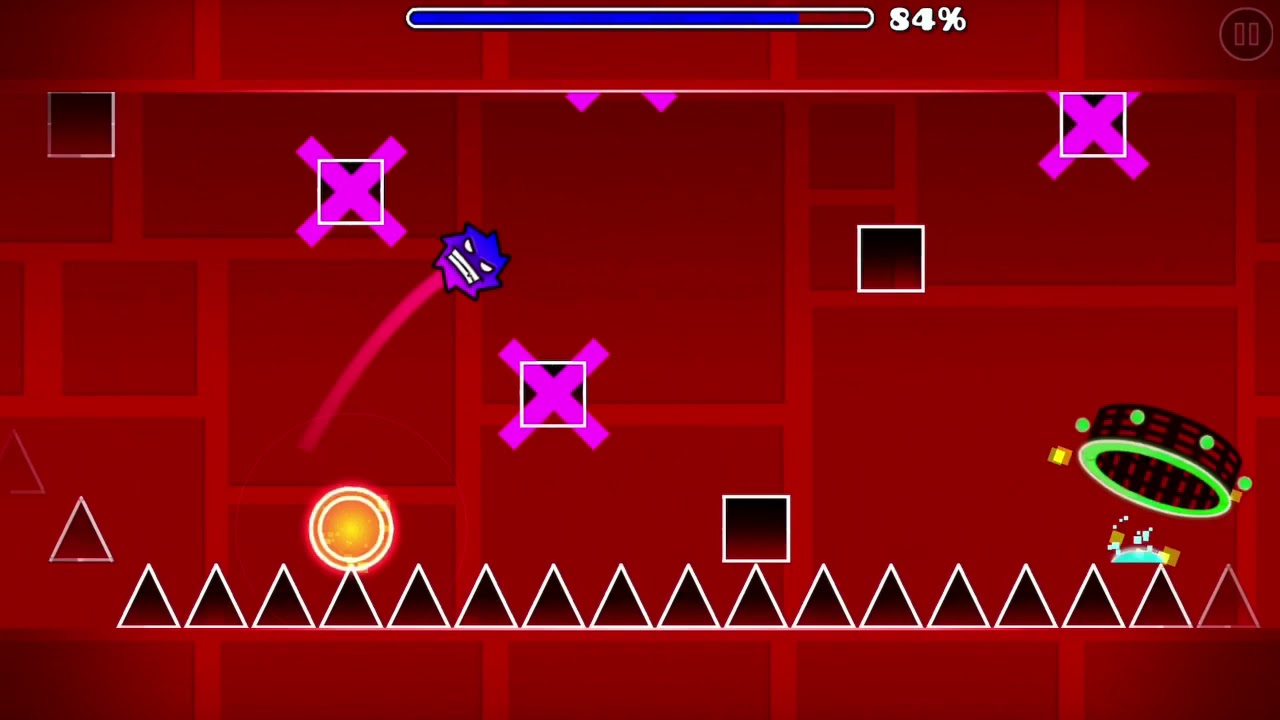 The recent tab (Geometry dash) pt 1 - YouTube