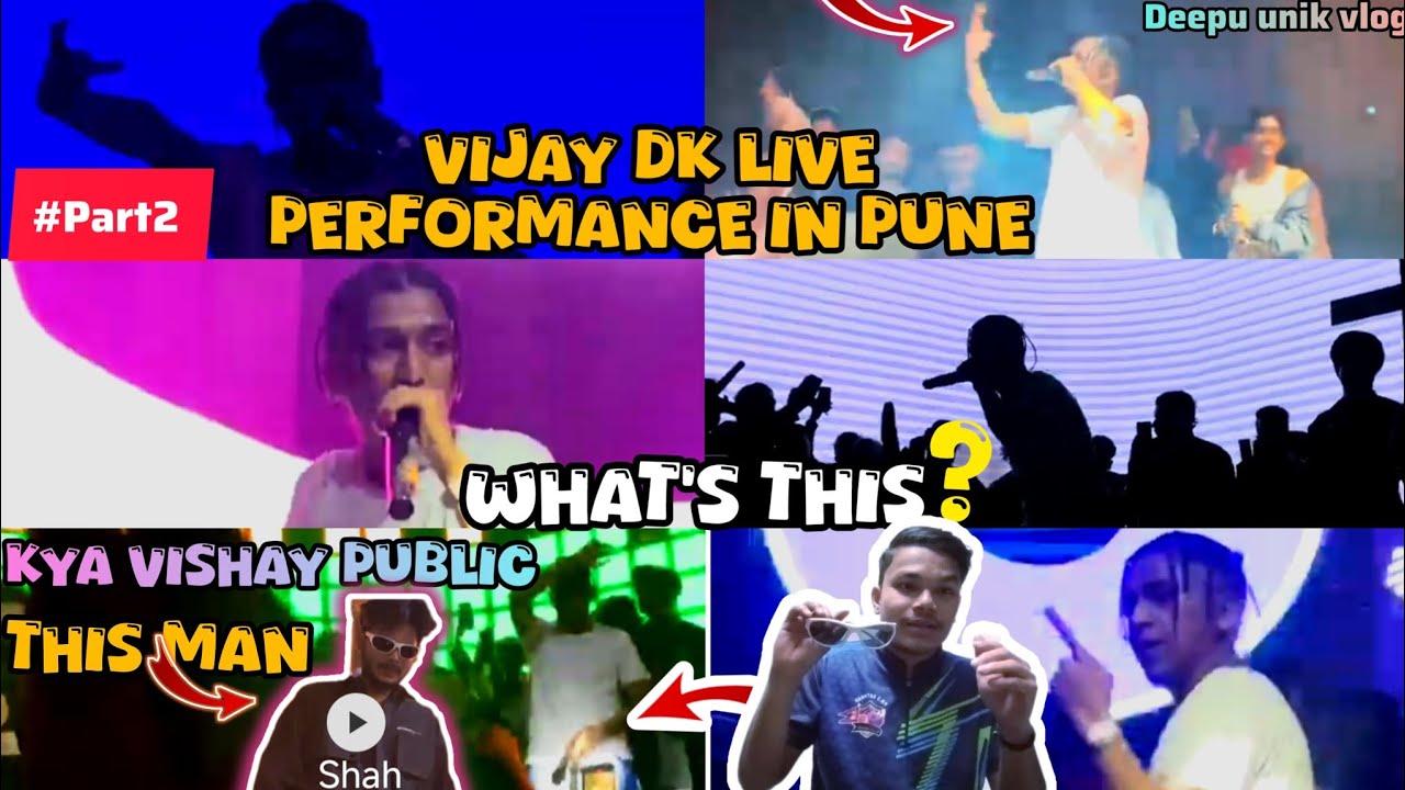 Vijay dk Pune Show | Part 2 | Vijay dk Live Concert | Vijay dk Live ...