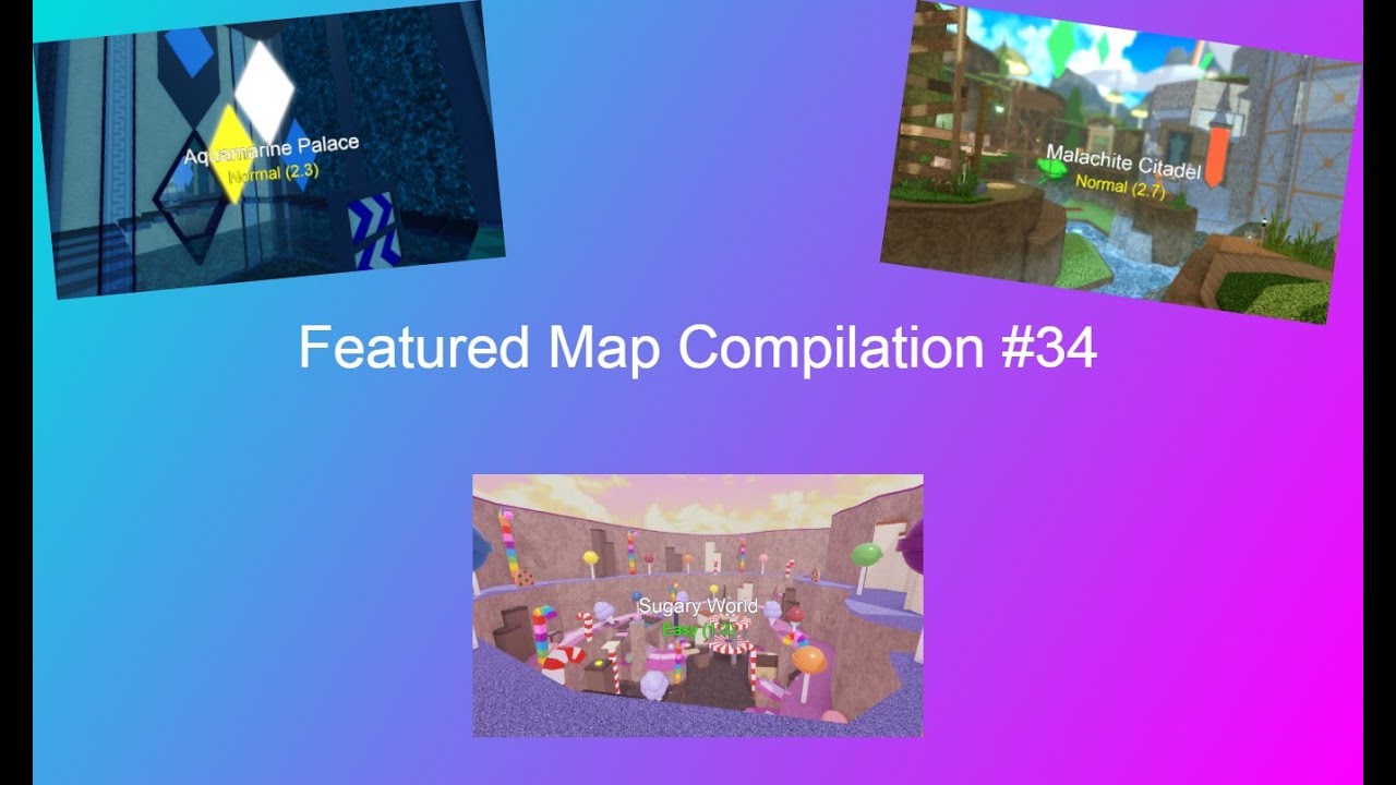 Featured Map Compilation #34 | Flood Escape 2 - YouTube
