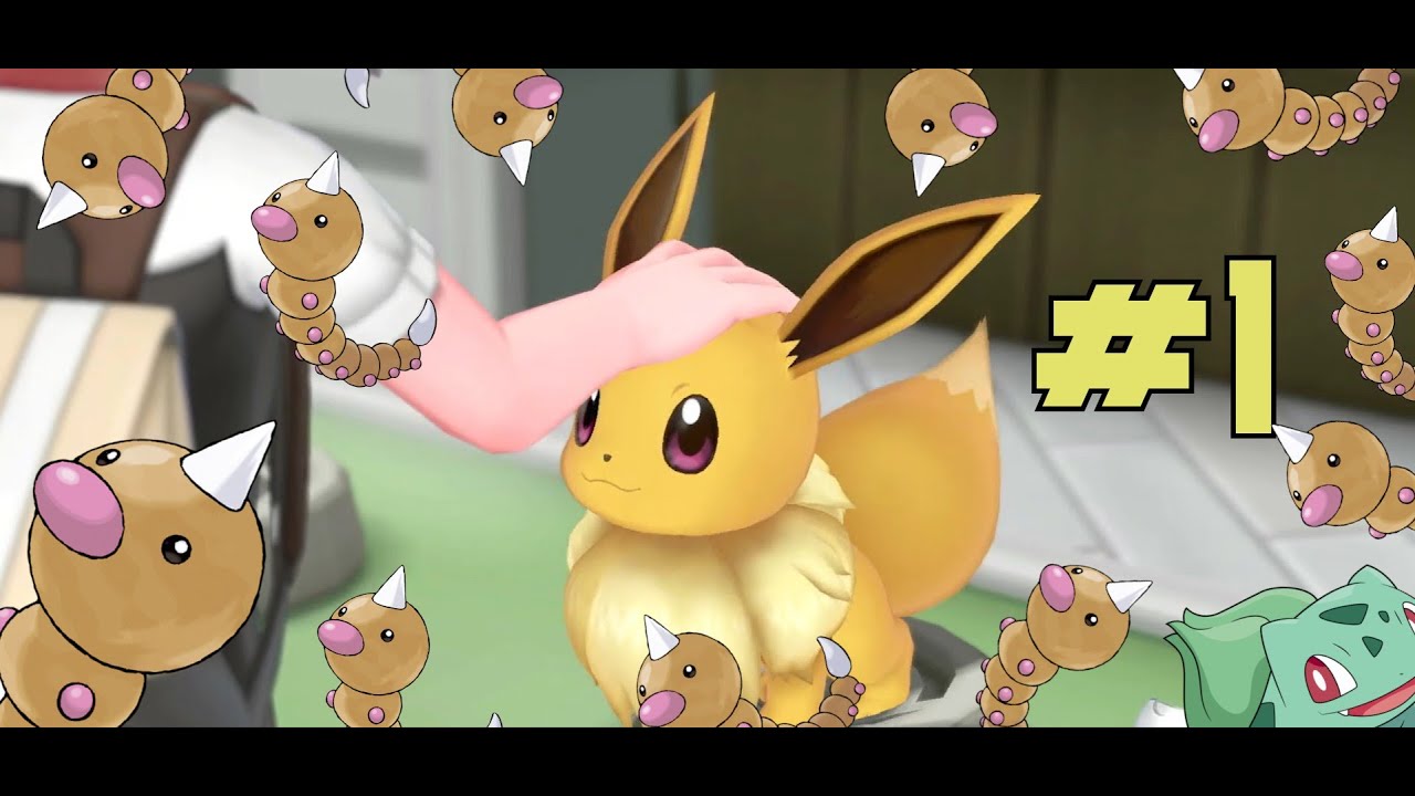 I'M SO EXCITED! | Pokemon Let's Go Eevee Road to 100% (#1) - YouTube