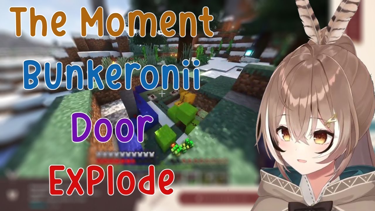 The Moment When Bunkeronii Door Explode - YouTube