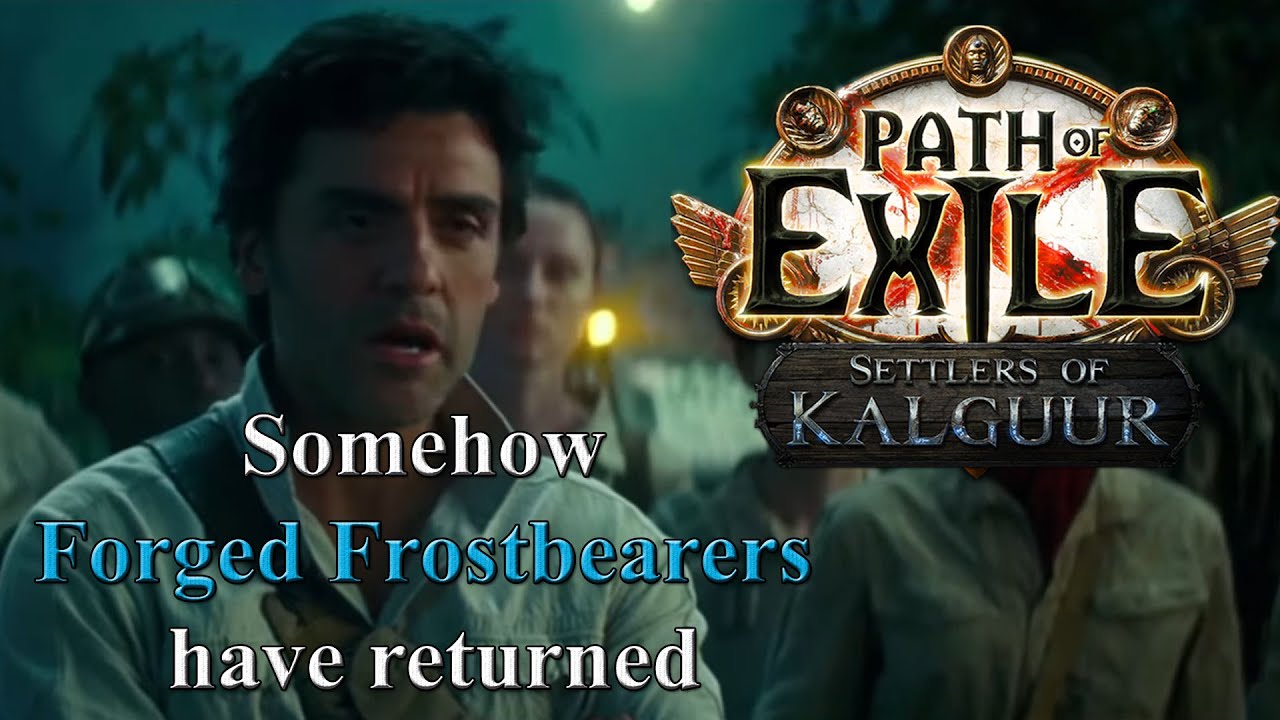 PoE 3.25 (Settlers of Kalguur) - Forged Frostbearer and affliction ...