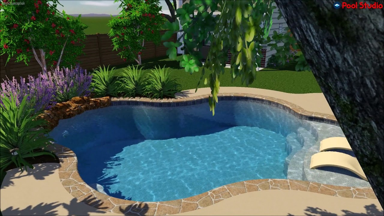 Platinum Pools - Brewer Pool Video - Designed by Clay Givens - YouTube