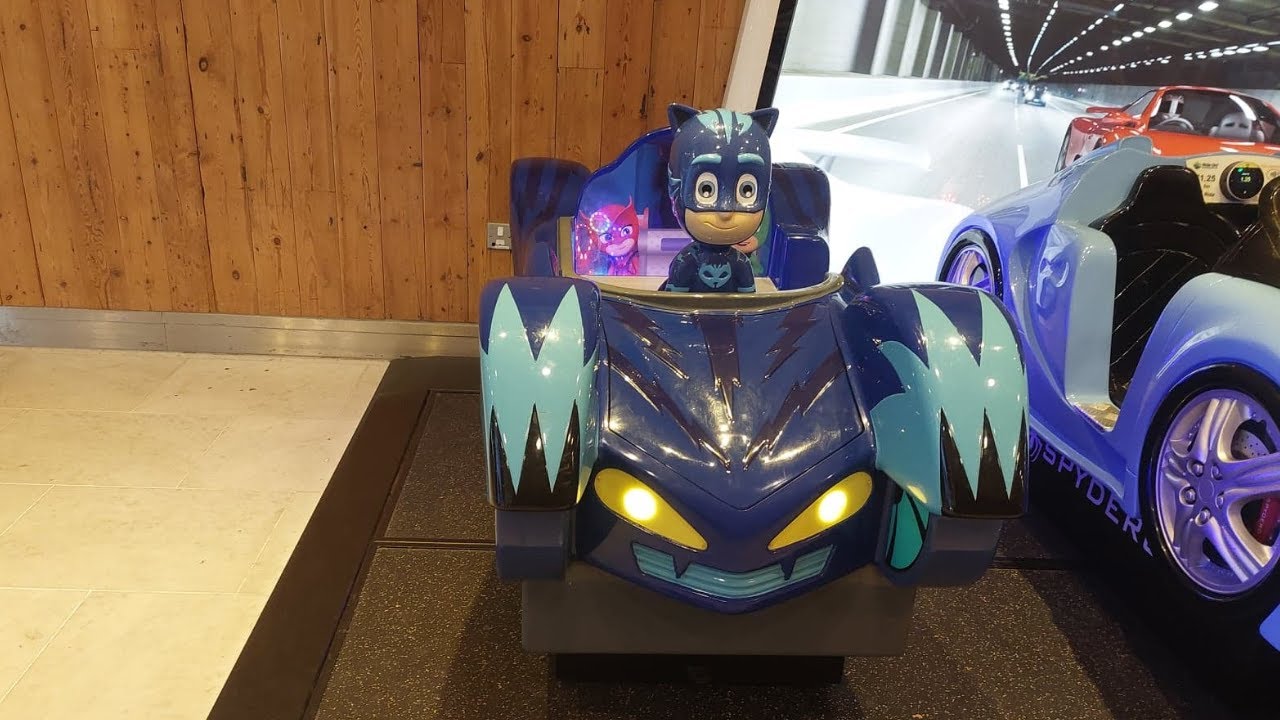 2010s Northern Leisure PJ Masks Kiddie Ride - YouTube