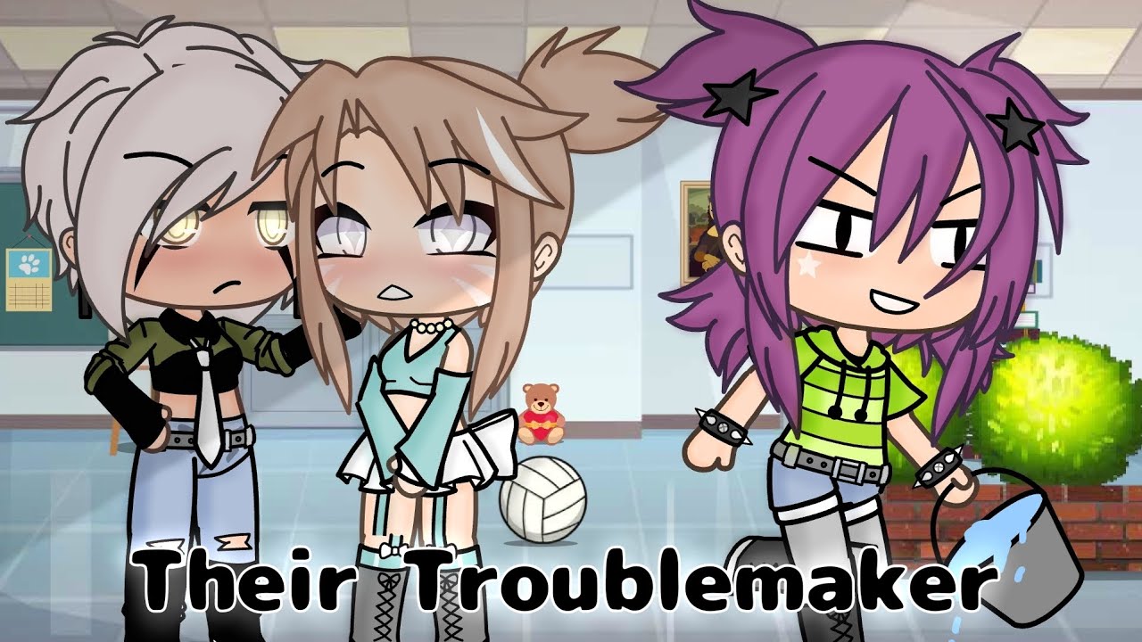 Their Troublemaker Glmm Gacha Life Lesbian Love Story Polyamory By Malice ♡ Youtube