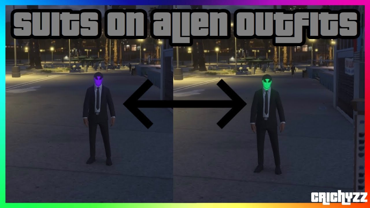HOW TO PUT ANY SUIT/OUTFIT ONTOP OF THE 'ALIEN SKINS’ IN GTA 5 ONLINE ...
