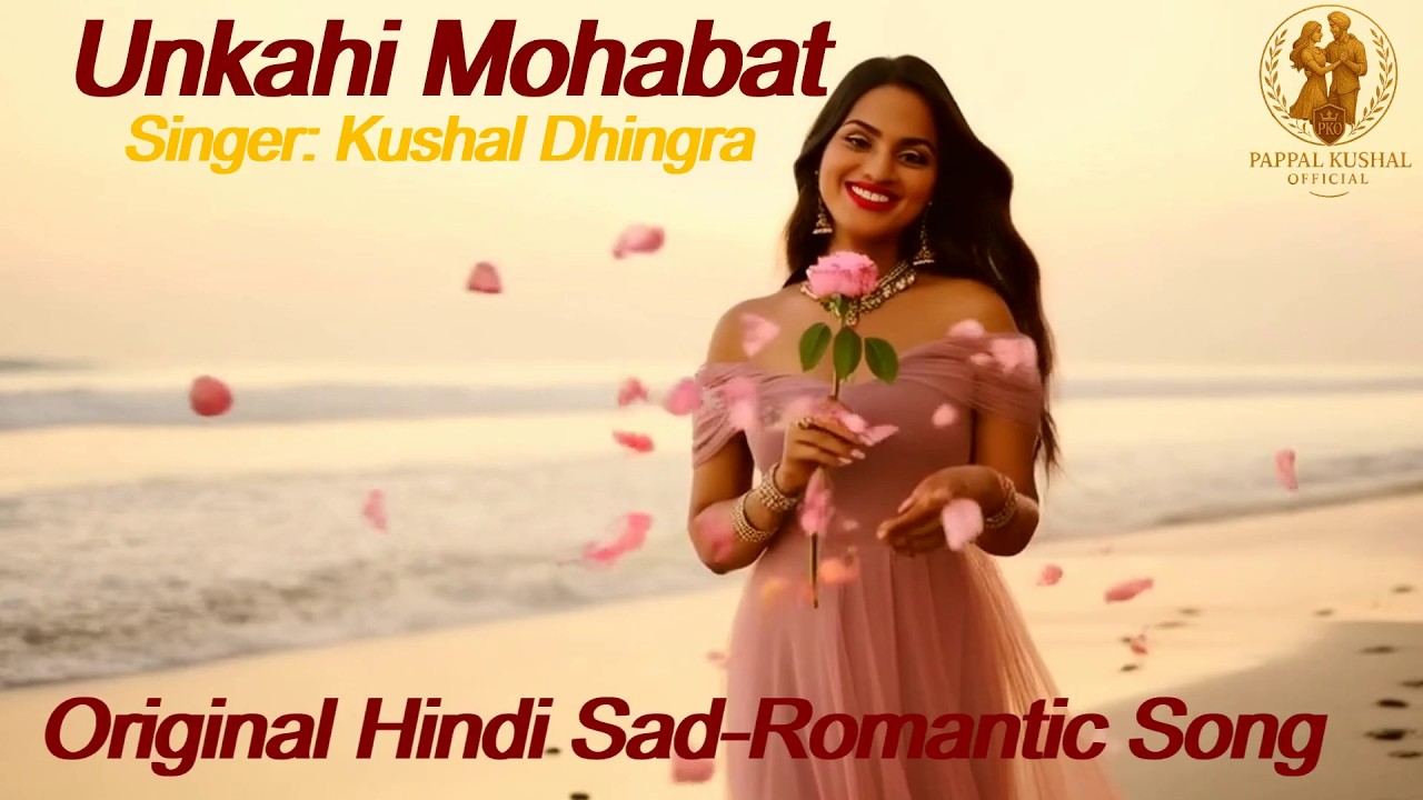 Unkahi Mohabbat | Heart-touching Original Hindi Song |Kushal Dhingra Love Story |Sad Romantic ...