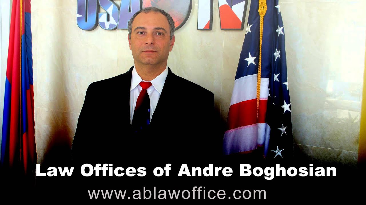 Los Angeles attorney Andre Boghosian - YouTube