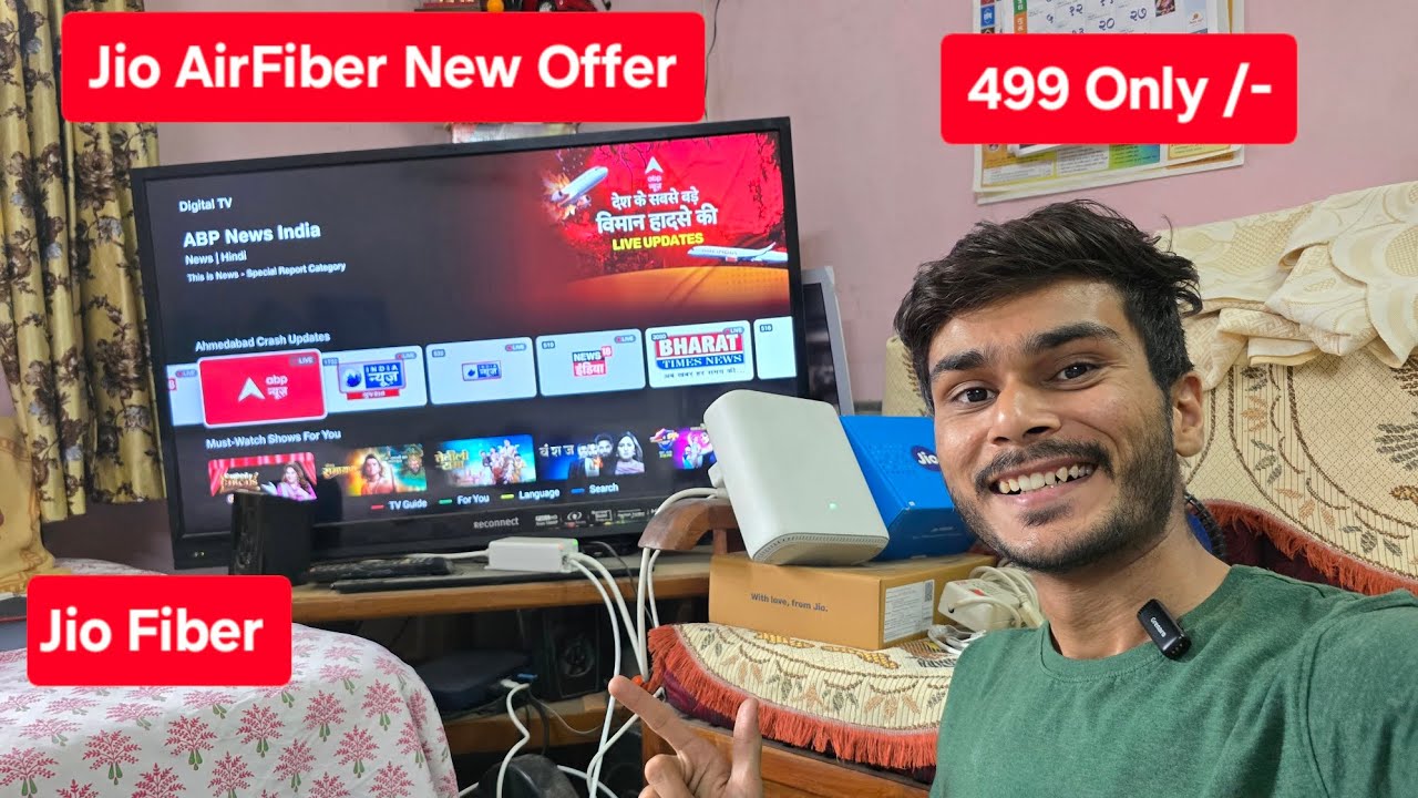 Jio AirFiber 45 Days Offer Jio Fiber/AirFiber 45 Days Free | New Offer ...