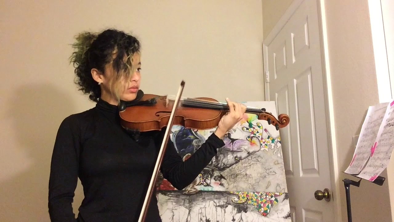 Luz Maciel Vasquez Violin Orford 2018 - YouTube