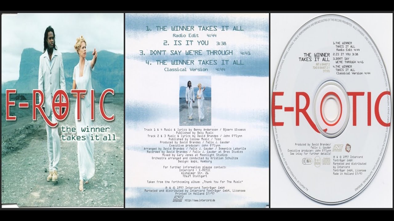 E-Rotic – The Winner Takes It All (Radio Edit – 1997) - YouTube