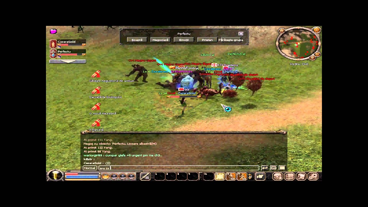 Metin2 Perfectu Hydra (momente) - YouTube