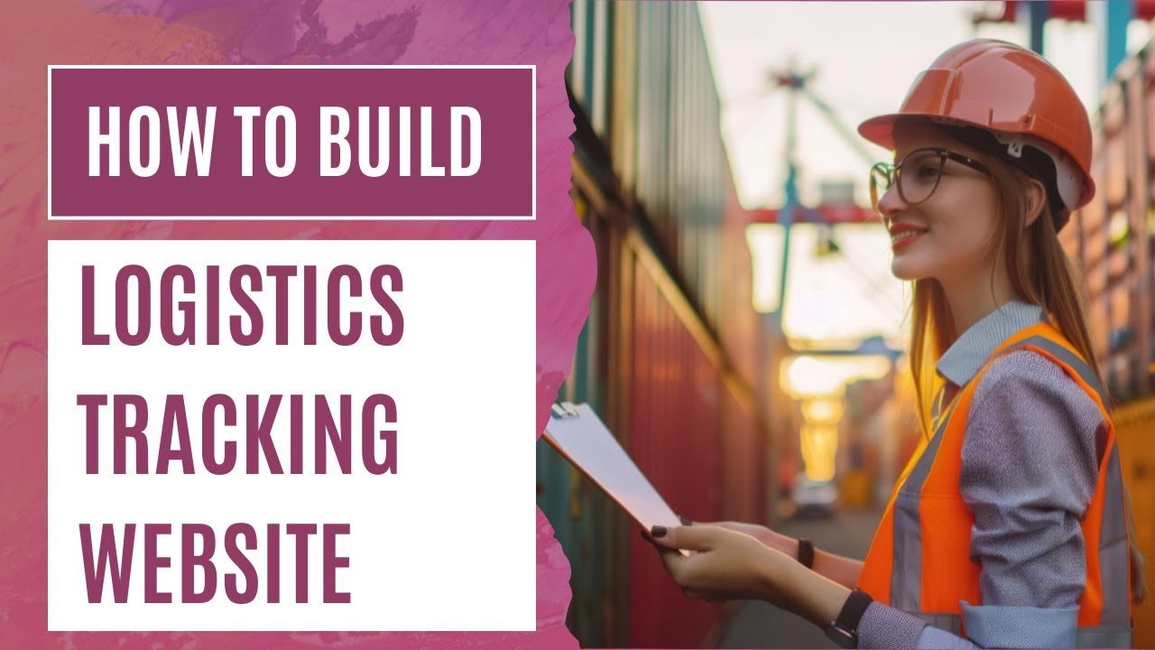 TUTORIAL VIDEO ON HOW TO DESIGN A LOGISTICS TRACKING WEBSITE WITH TRAVEL PROGRESS BAR AND LIVE ...