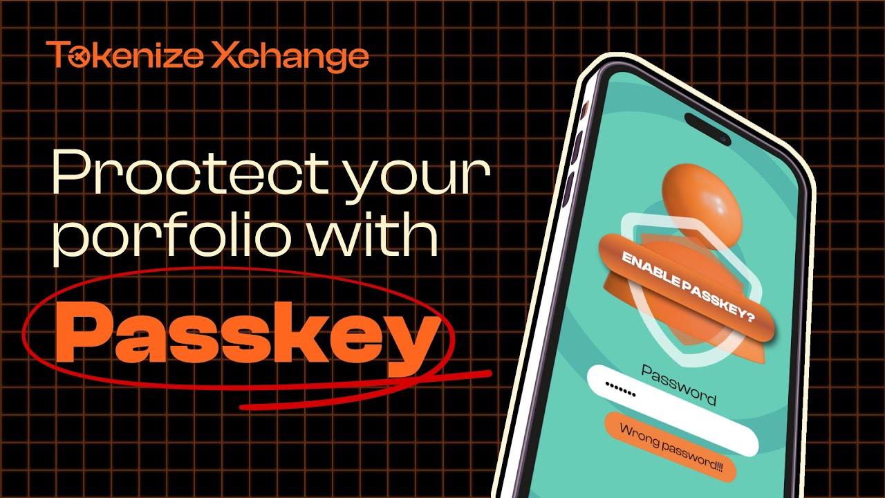 Secure & Easy Login with Passkey | Tokenize Xchange - YouTube