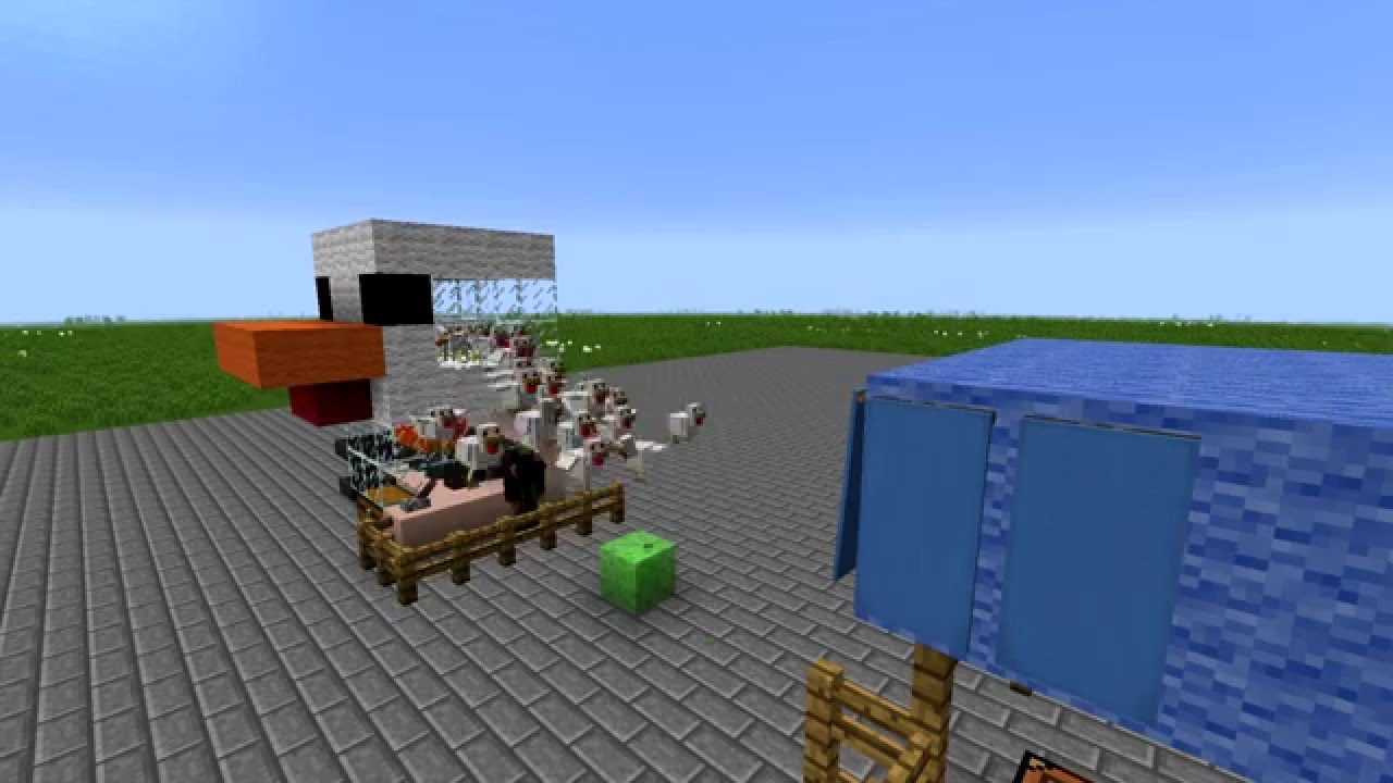 Chicken distraction recreation -- Minecraft Story Mode - YouTube
