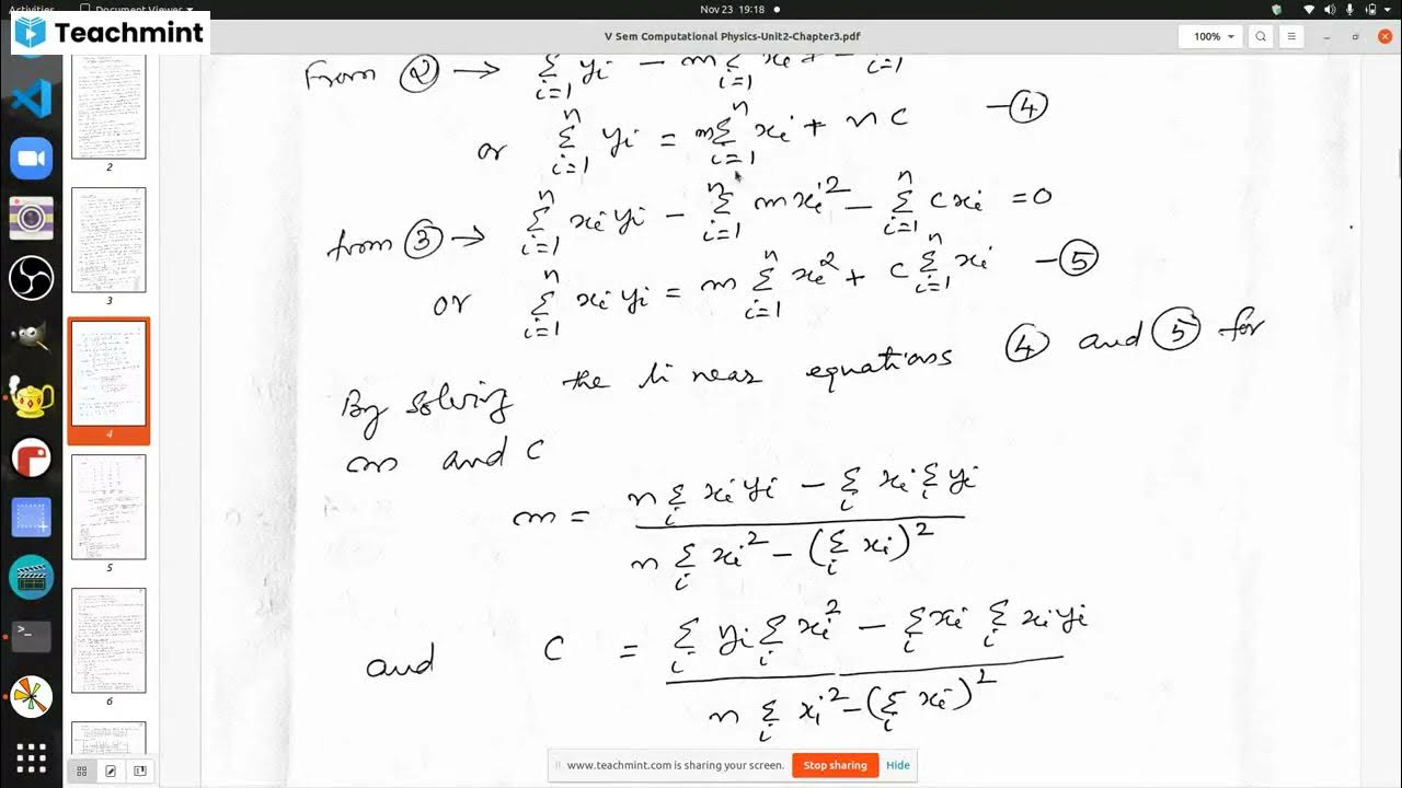 8. Curve Fitting - YouTube