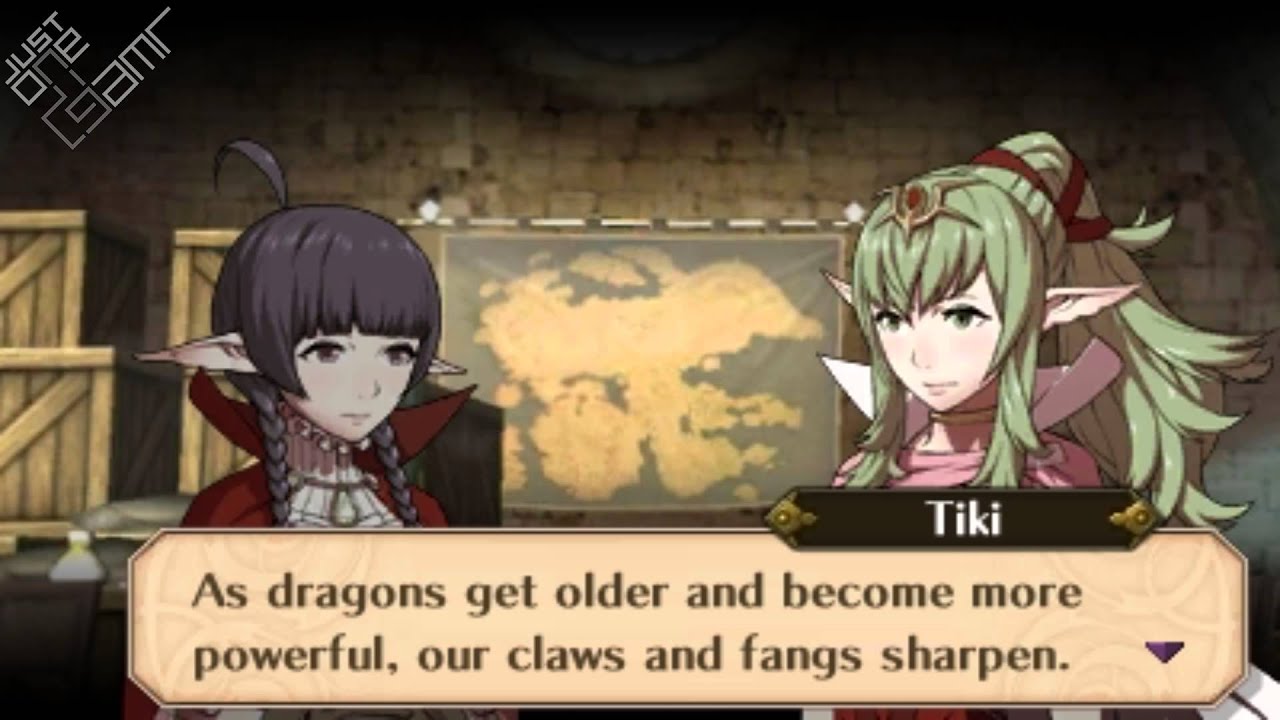 Fire Emblem Awakening - Tiki & Nah Support Conversations - YouTube