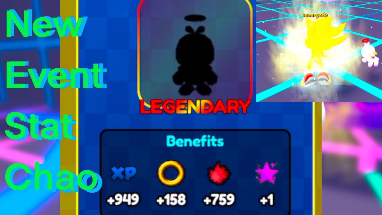 New Event Stat Chao arrives in Sonic Speed Simulator!! - YouTube