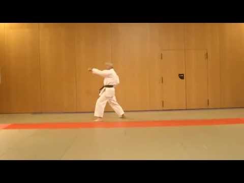 Taikyoku Nidan - video du Kata Préparatoire - Karaté style Shotokan ...