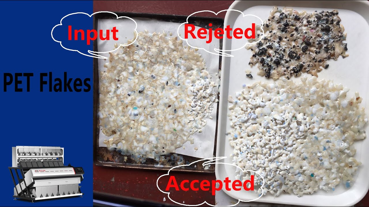 Infrared Sorter PET PVC Material Sorting Machine - YouTube