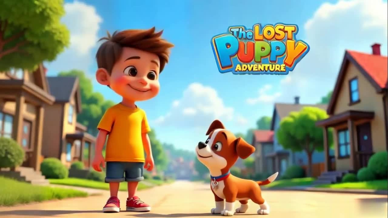 The Lost Puppy Adventure: A Heartwarming Tale of Friendship | Little ...