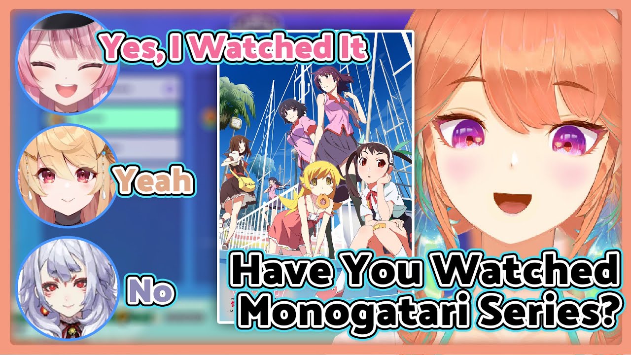 KIARA Trying To Poison NIJI EN Girls With Monogatari Series【Hololive ...